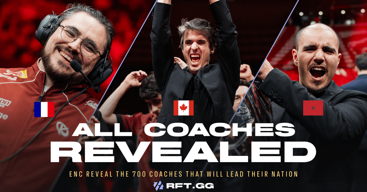 Esports Nations Cup 2026: All the LoL coaches revealed | RFT.GG