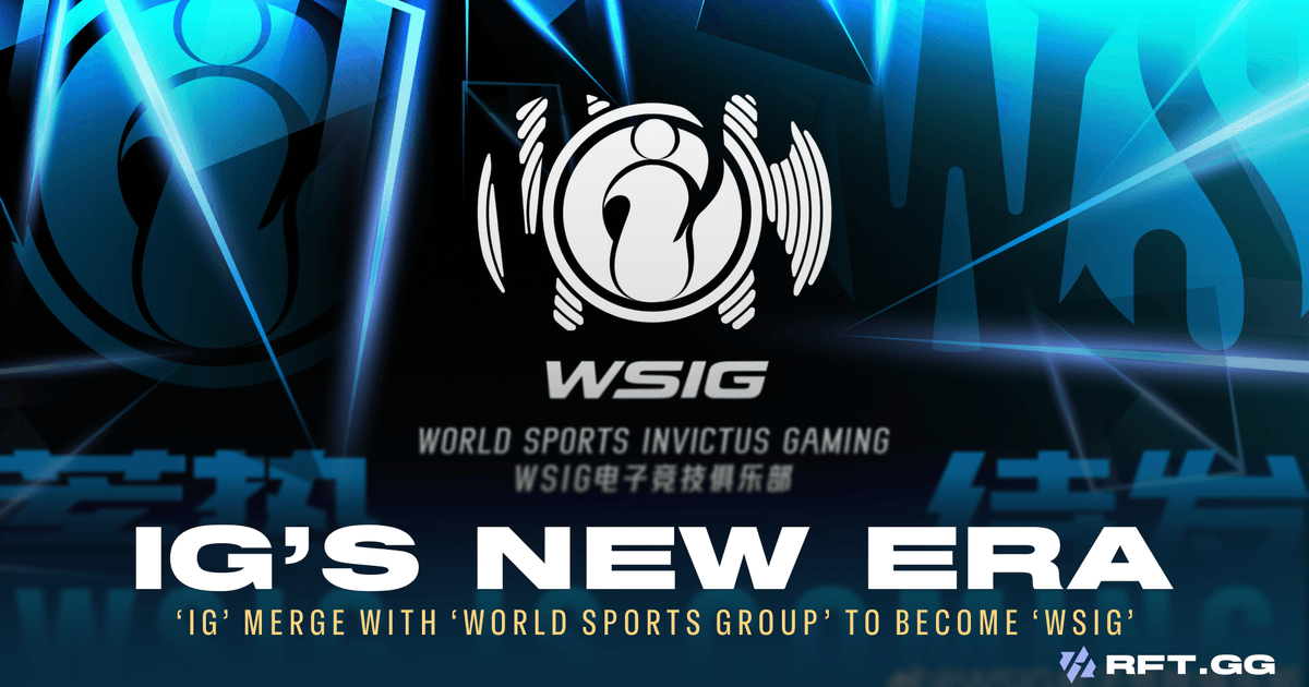 WSIG: iG reborn under a new name | RFT.GG