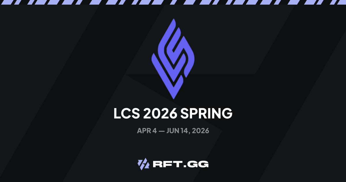 LCS 2026 Spring - Players | RFT.GG