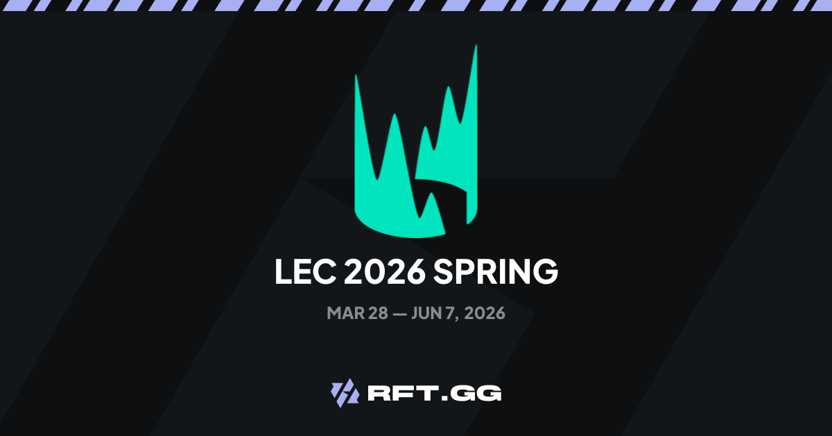 LEC 2026 Spring - Stats | RFT.GG