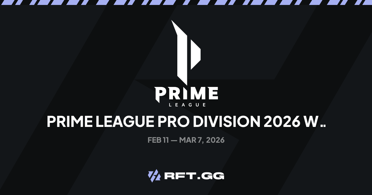 Prime League Pro Division 2026 Winter Split - Players | RFT.GG