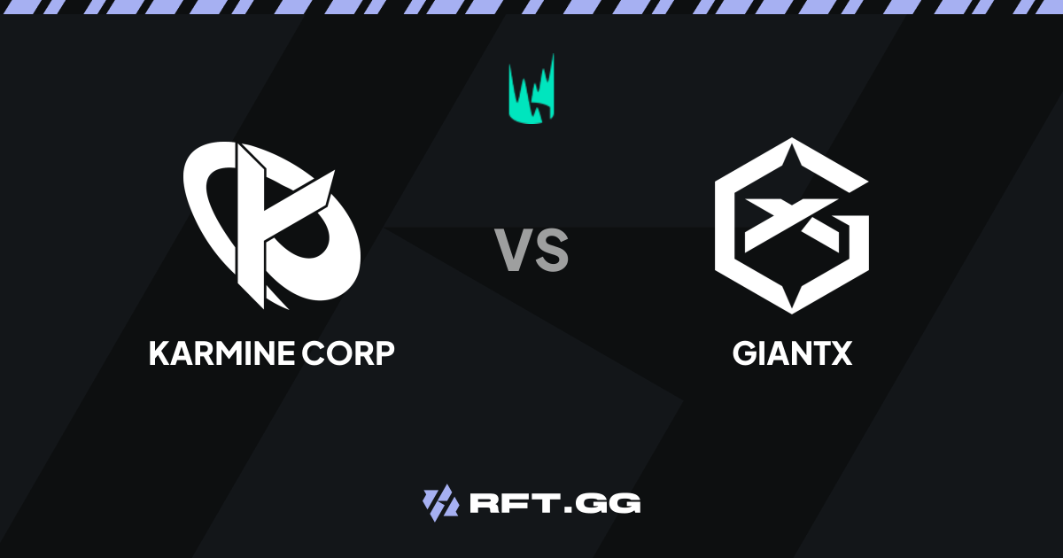 Karmine Corp vs GIANTX | LEC 2026 Spring | June 1st, 2026 | RFT.GG
