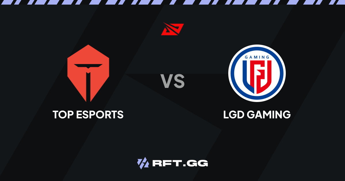 Top Esports vs LGD Gaming | LPL 2026 Split 2 | May 29th, 2026 | RFT.GG