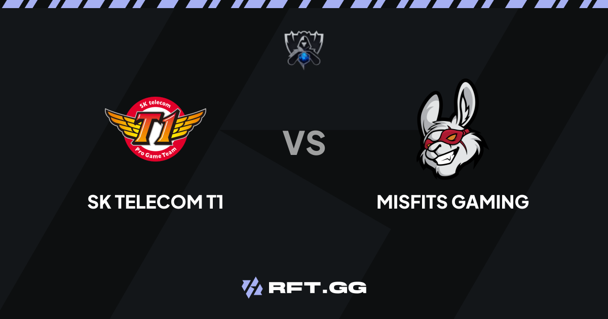 SK Telecom T1 vs Misfits Gaming | World Championship 2017 | October ...