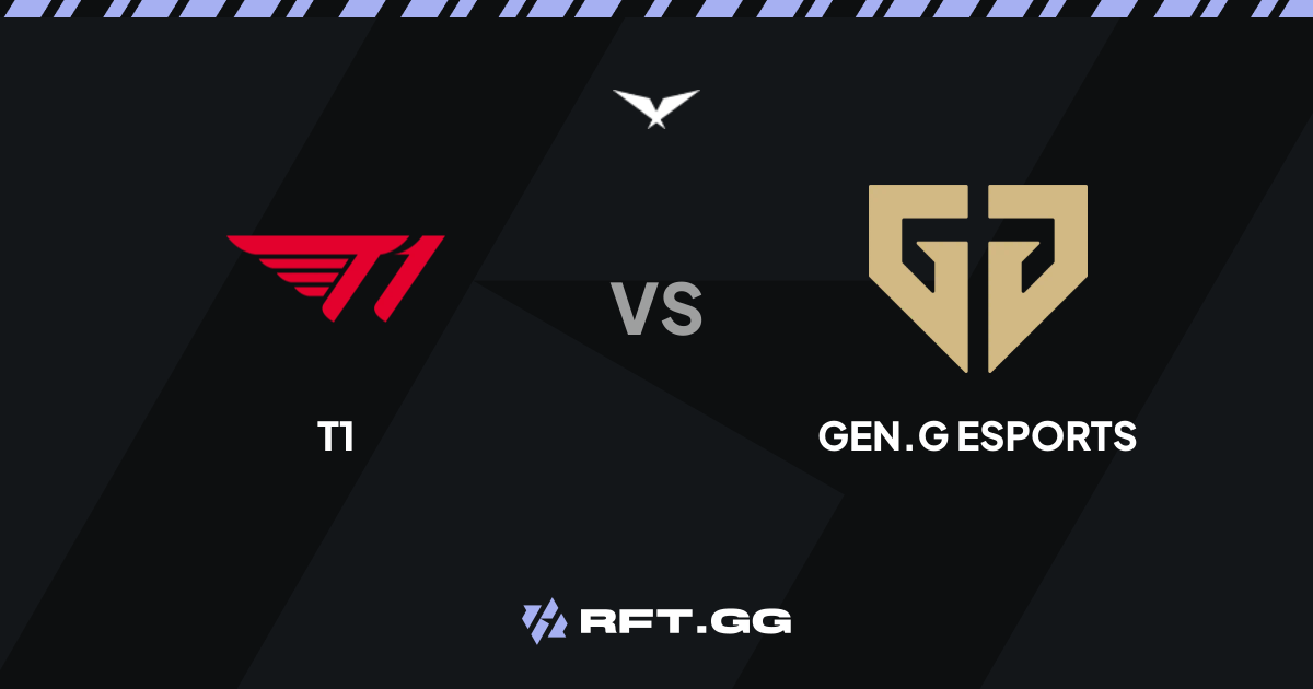 T1 vs Gen.G Esports | LCK 2026 Road to MSI | June 14th, 2026 | RFT.GG