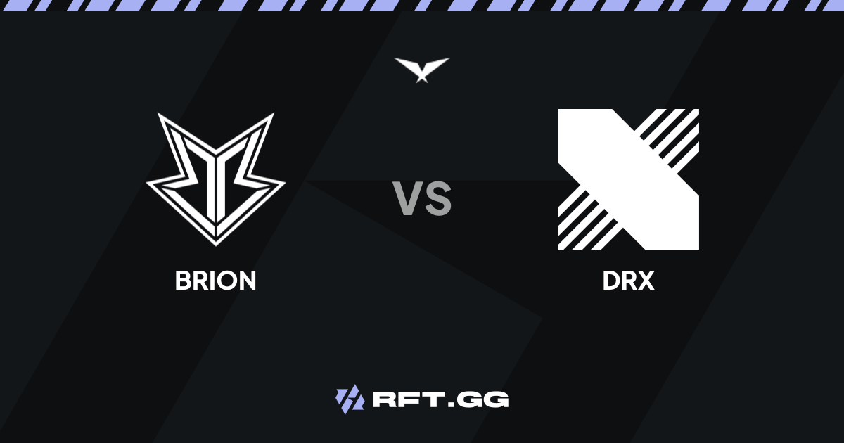 BRION vs DRX | LCK 2026 Cup | January 28th, 2026 | RFT.GG